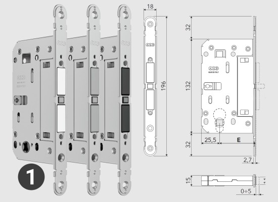 Touch - magnetic wc-lock | BestFix Sliding Door Systems | BestFix